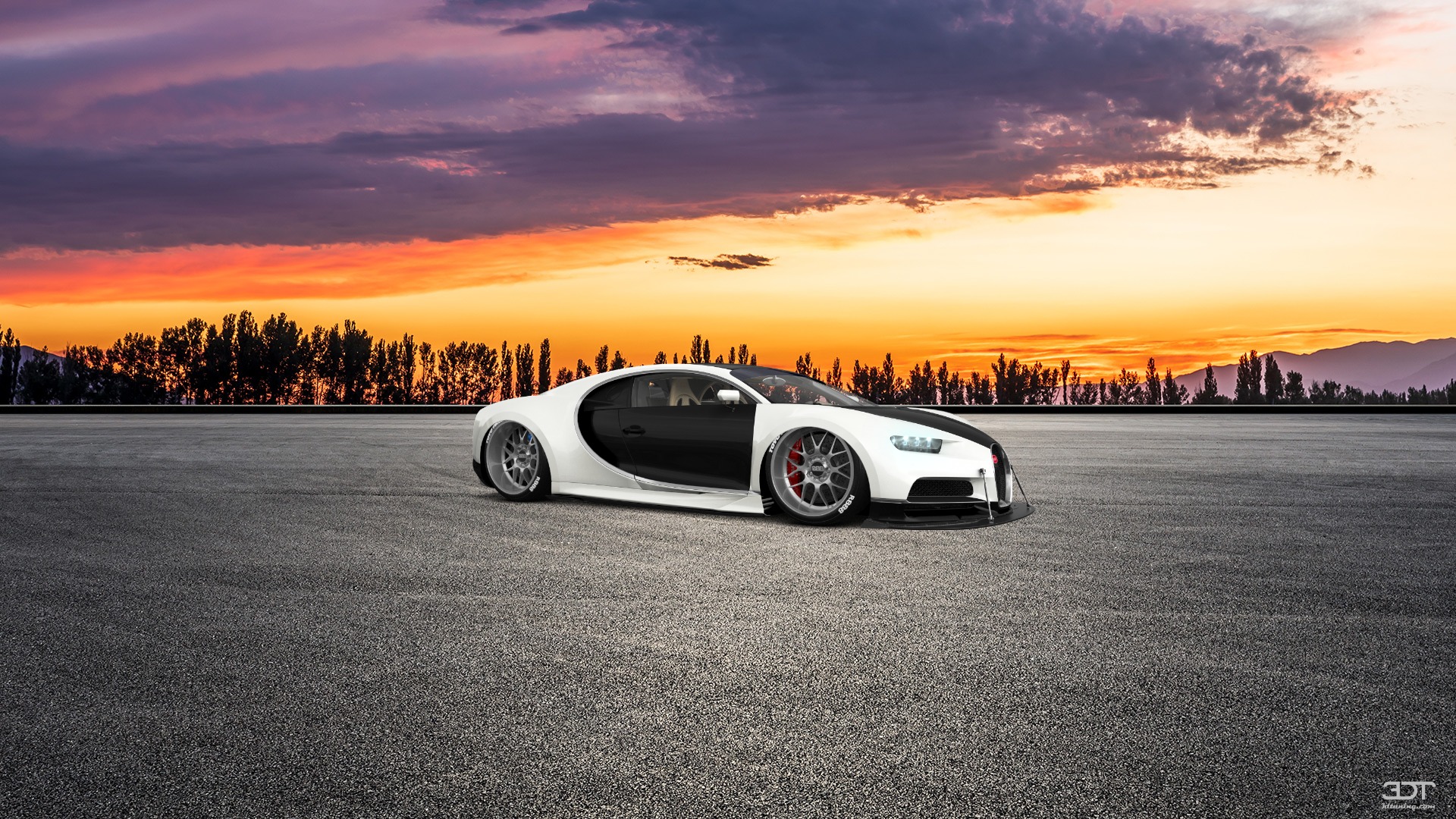 Isaac Campbell's custom Bugatti Chiron 2016 | 3DTuning
