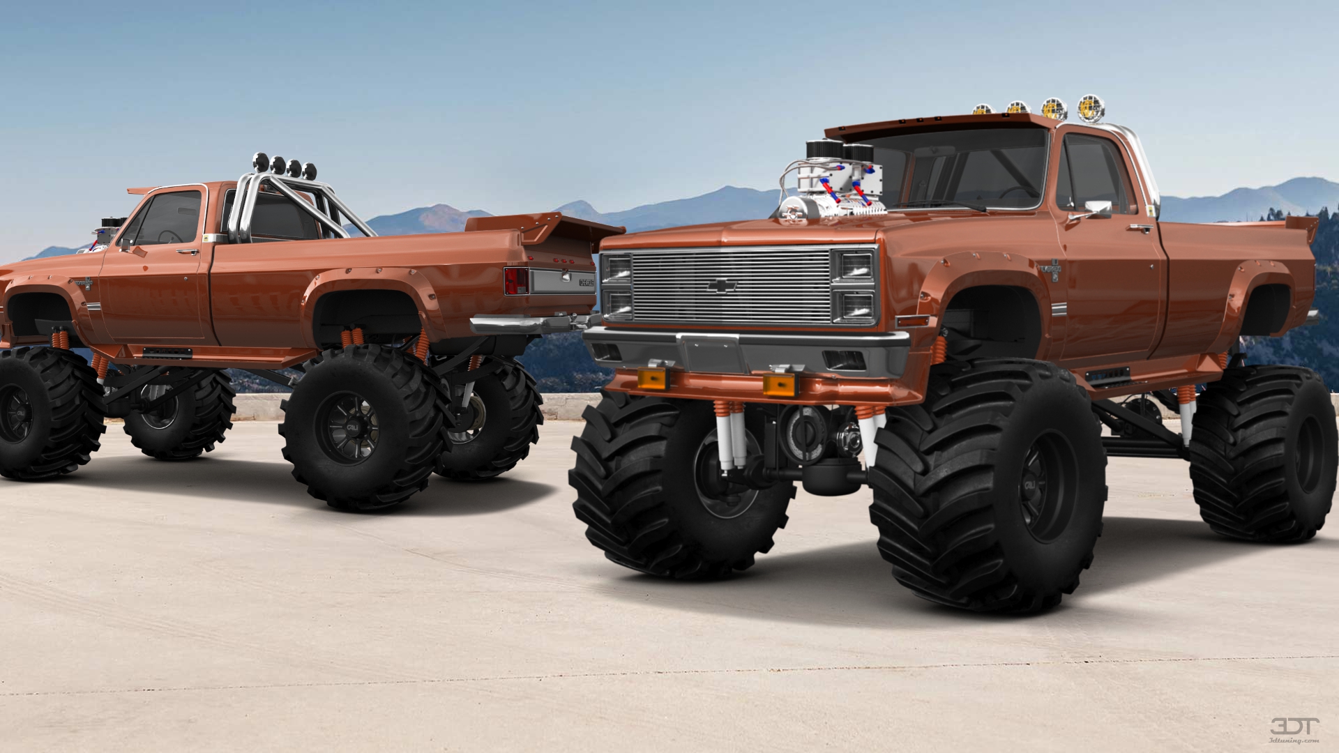 Chevrolet Silverado C-10 1981 — featuring Chassi, Tops, Trunk Lid by ...