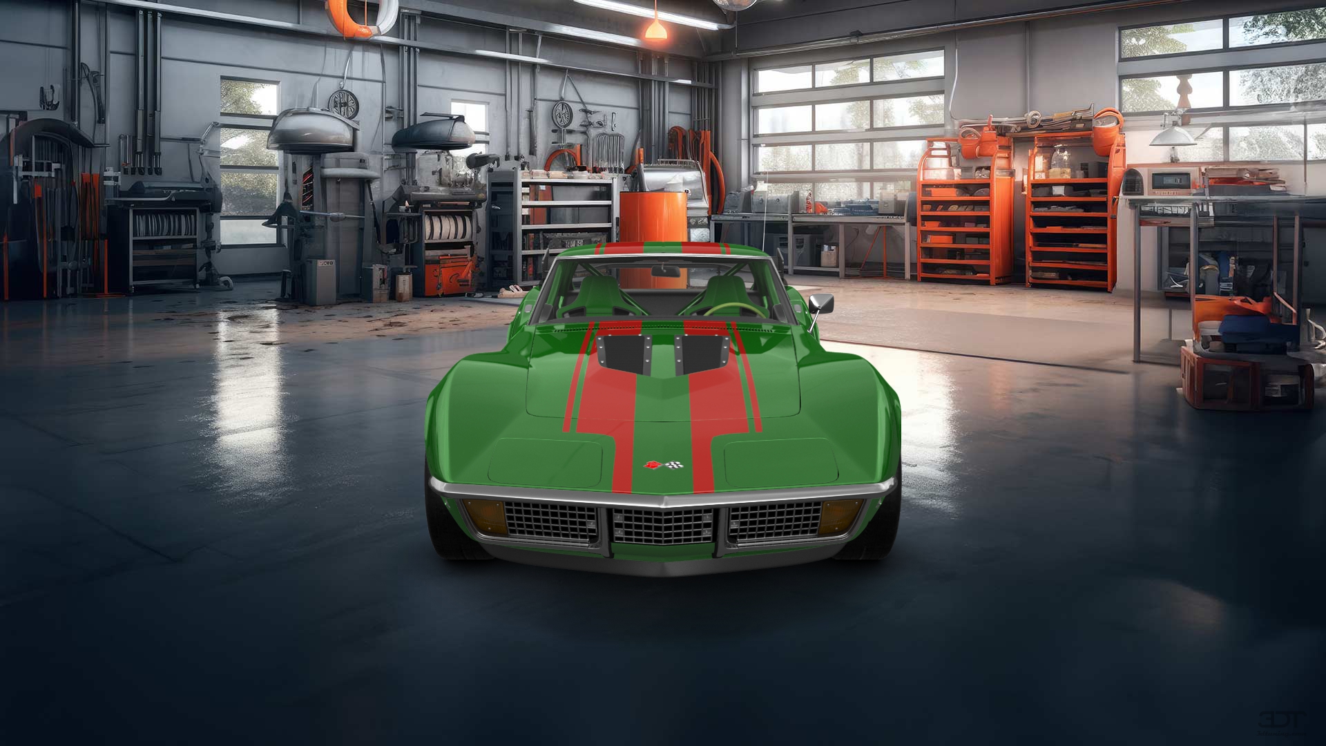 Hellburn's Car Garage | 3DTuning