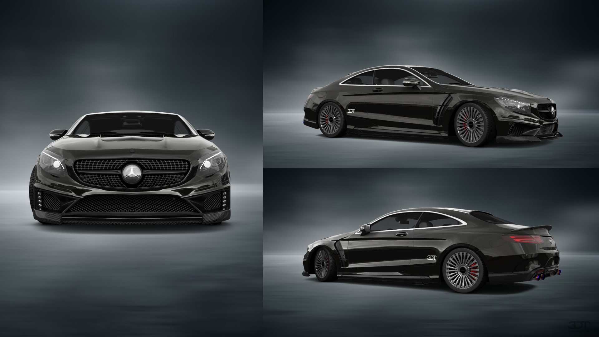 Modified Mercedes S-Class 2015 by Wan Sherrindan | 3DTuning