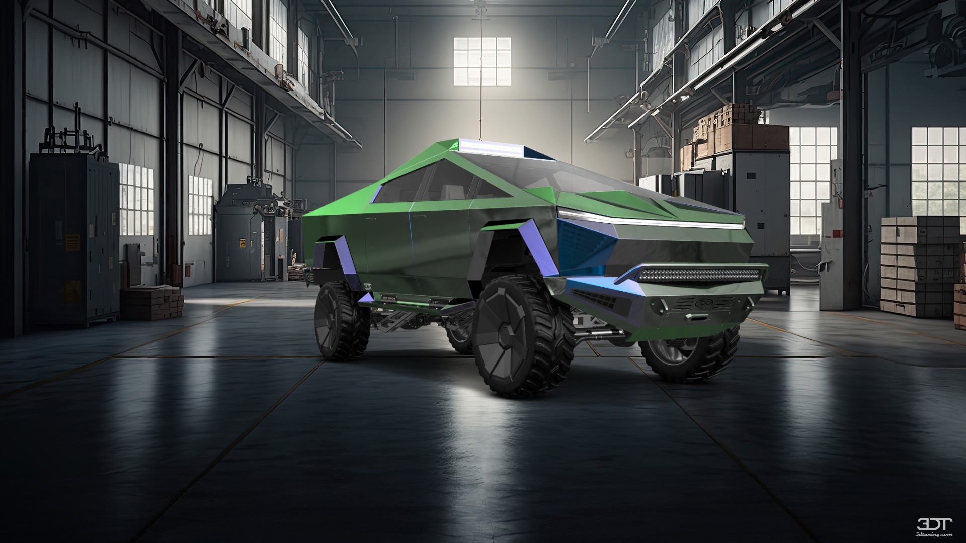 BASEBALBRO_22's custom Tesla Cybertruck 2021 | 3DTuning