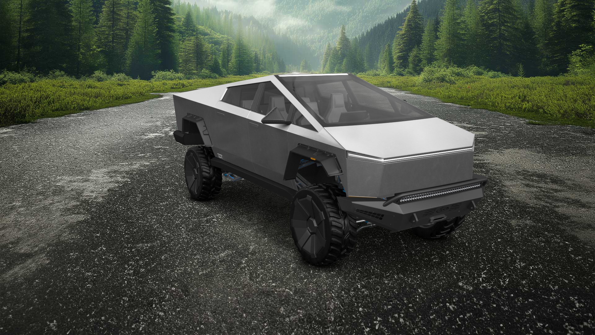 Tesla Cybertruck 2021 — DistastefulPacking65's build with 39 parts ...