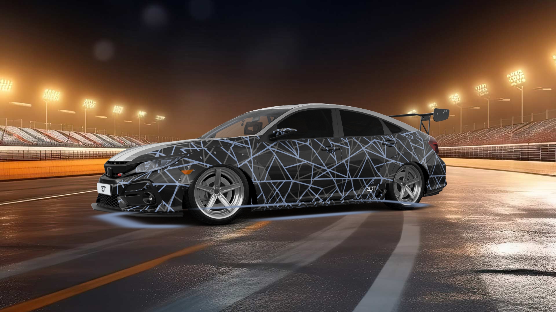 Honda Civic 2016 — FurryRigor65's build with 57 parts | 3DTuning
