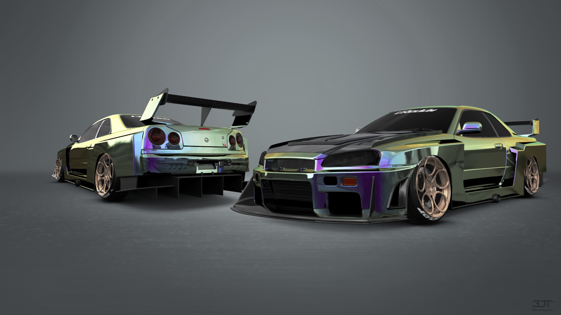 Modified Nissan Skyline GT-R 2000 by Alexis Aguayo | 3DTuning
