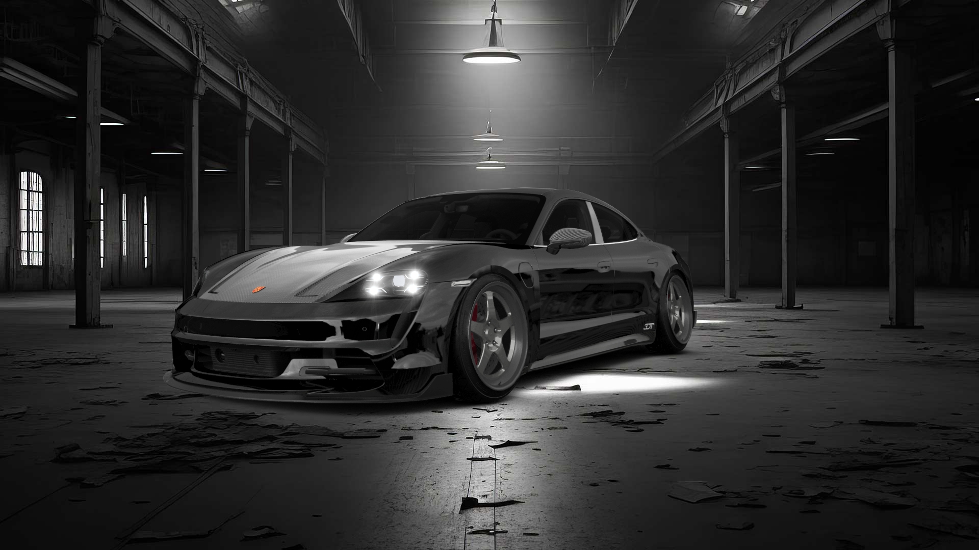Porsche Taycan 2019 — featuring Tops, Trunk Lid, Headlights by fenerboy ...