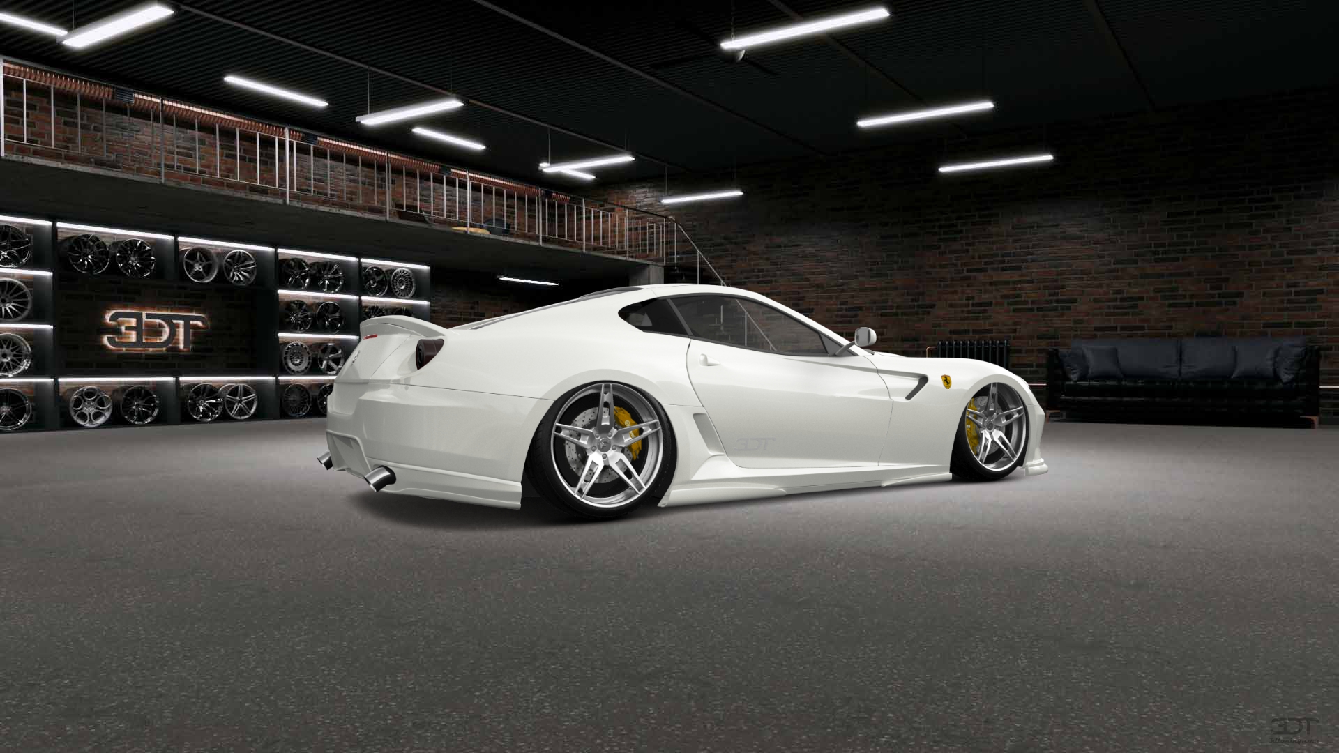 Ferrari 599 2012 — chevy_boy632's build with 23 parts | 3DTuning