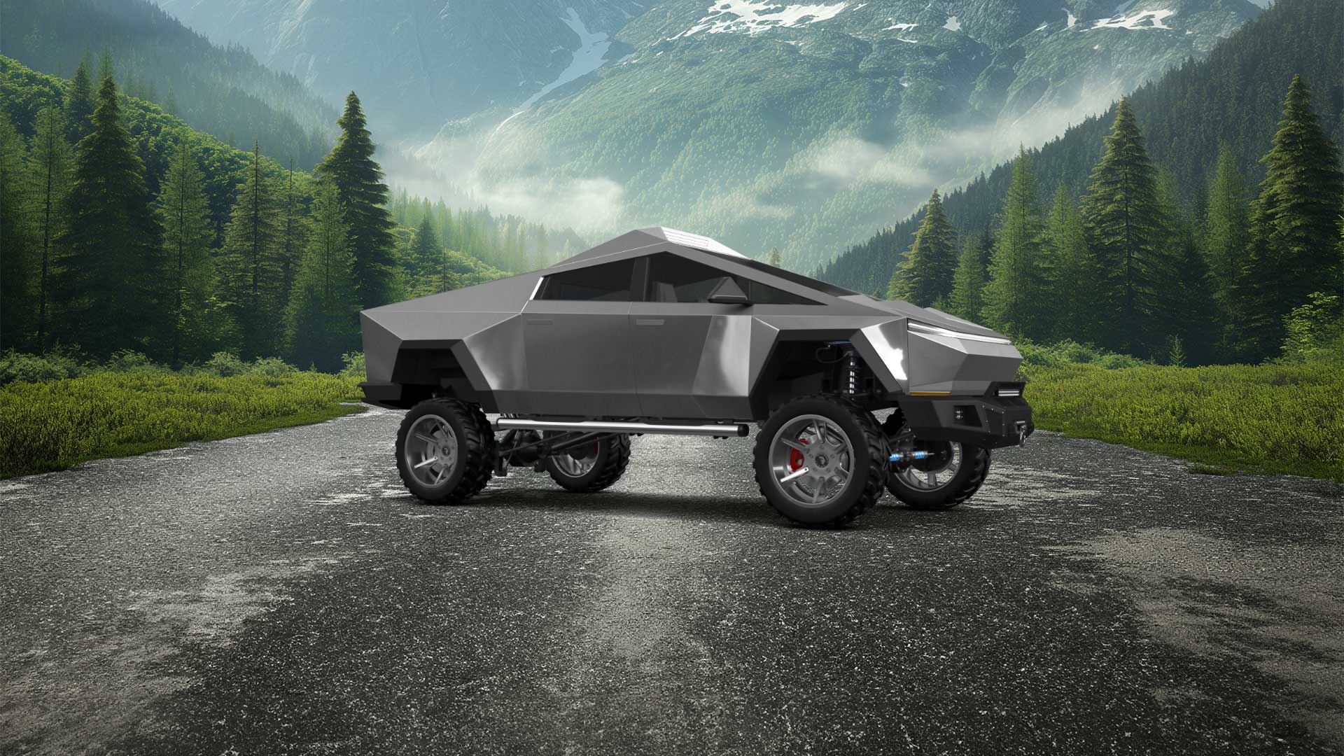 Tesla Cybertruck 2021 — featuring Tops, Trunk Lid, Headlights by Smart ...