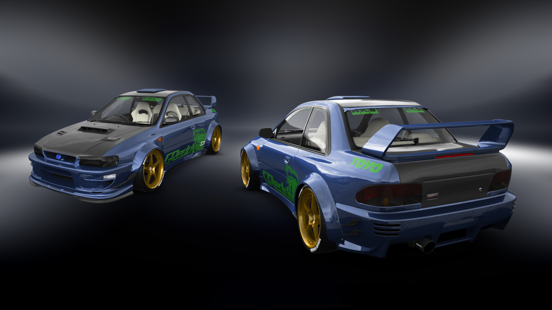Modified Subaru Impreza WRX STI 22B 2000 by thecarguys | 3DTuning