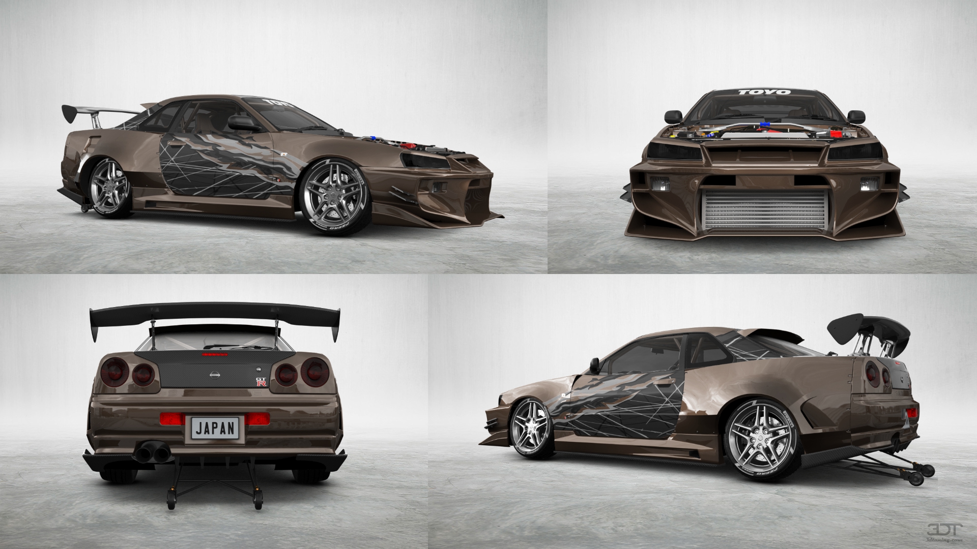 Nissan Skyline GT-R 2000 tuning by MARCOLIXPST | 3DTuning