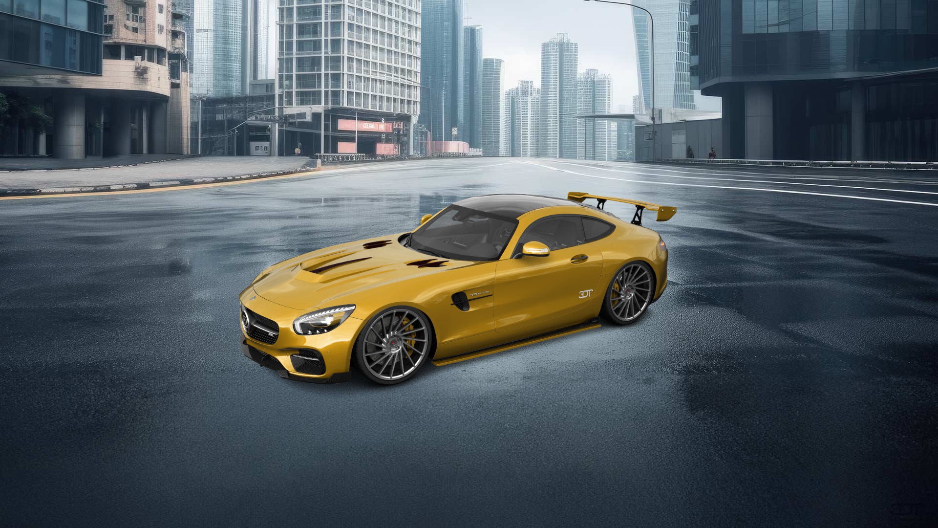 Nikola Tomic's 2016 Mercedes AMG GT custom build | 3DTuning