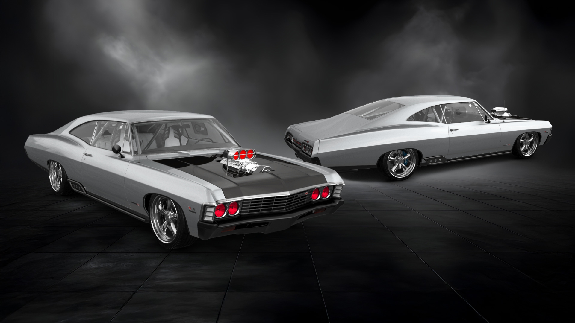 Modified Chevrolet Impala SS 1965 by Kemomobear | 3DTuning