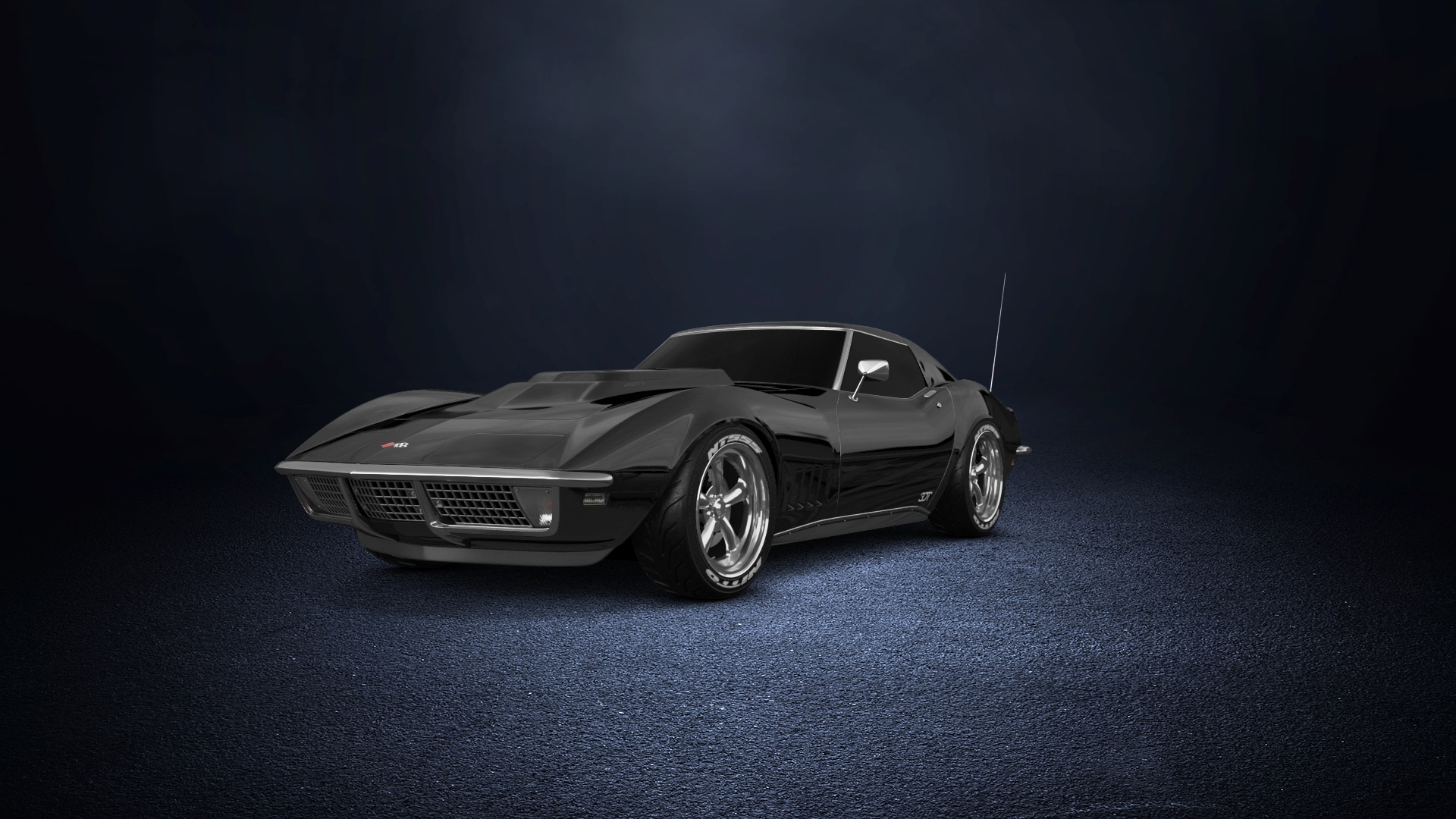 Jacob Newell's custom Chevrolet Corvette 1968 | 3DTuning