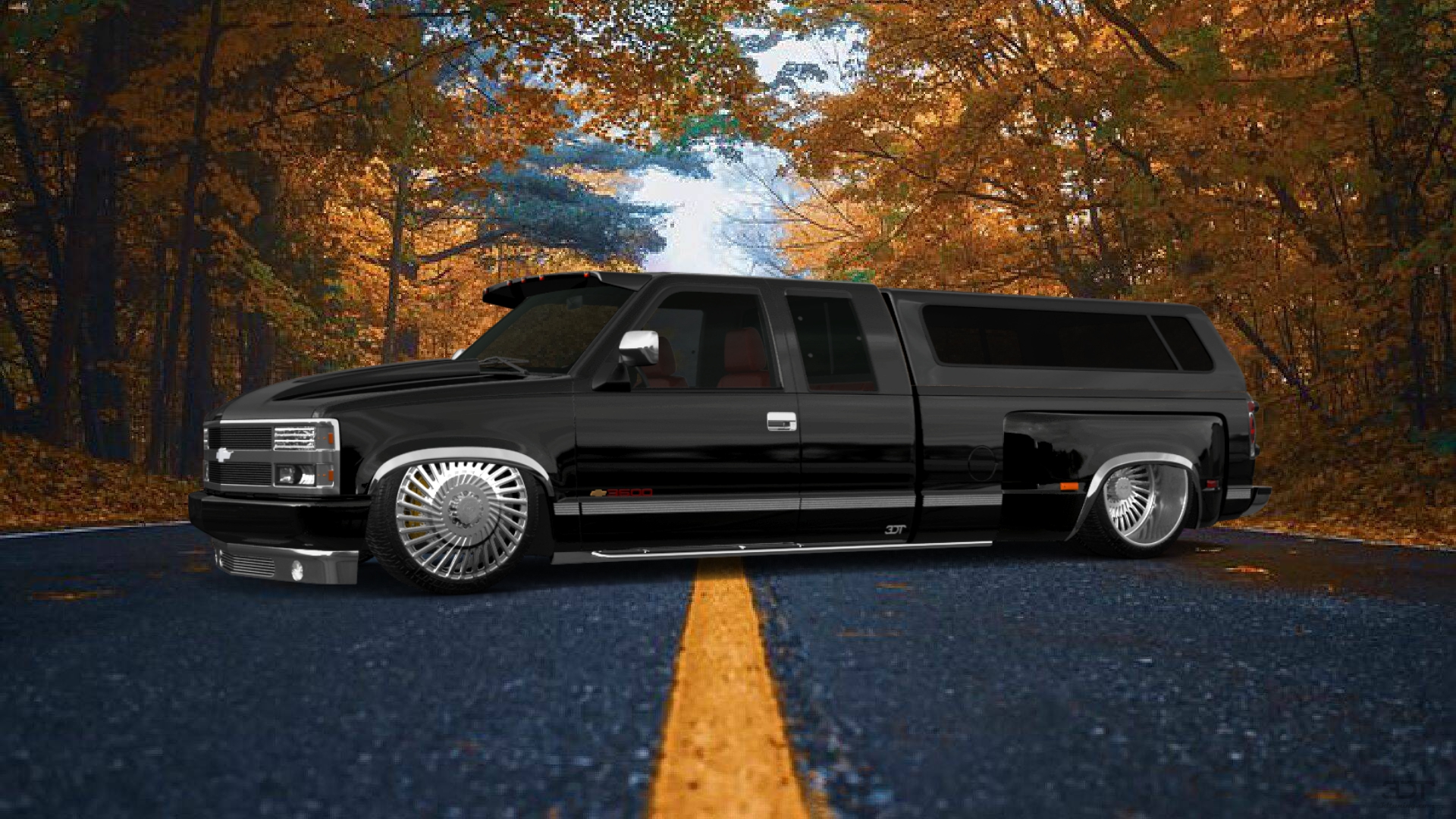 RoDeO Wildest Rides's Chevrolet K3500 Extended Cab 1988 with Tops ...