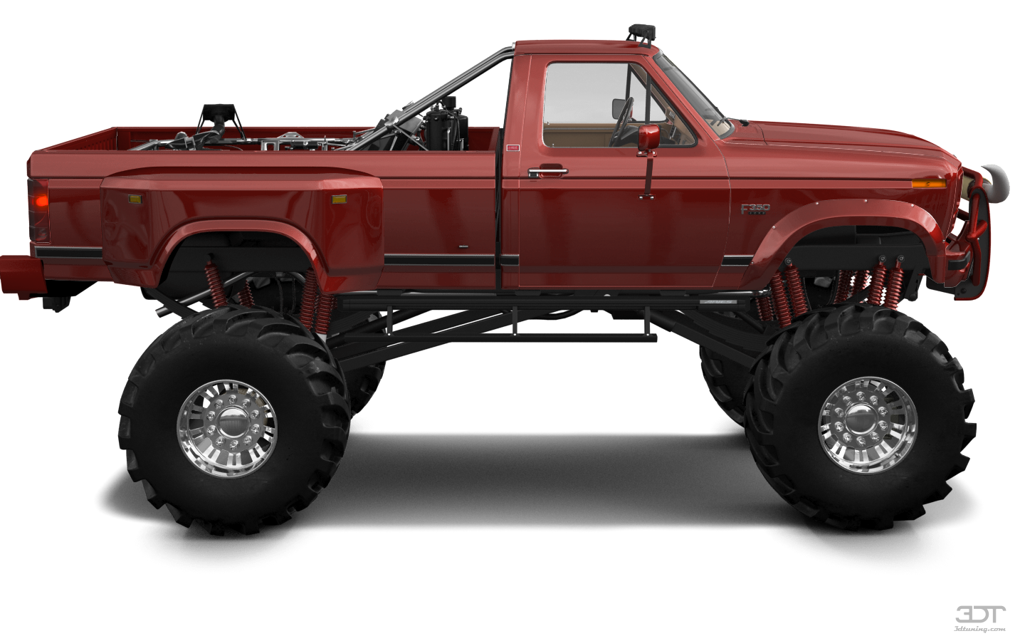 Ford F-350 Dually Regular Cab 2 Door pickup truck 1980 tuning