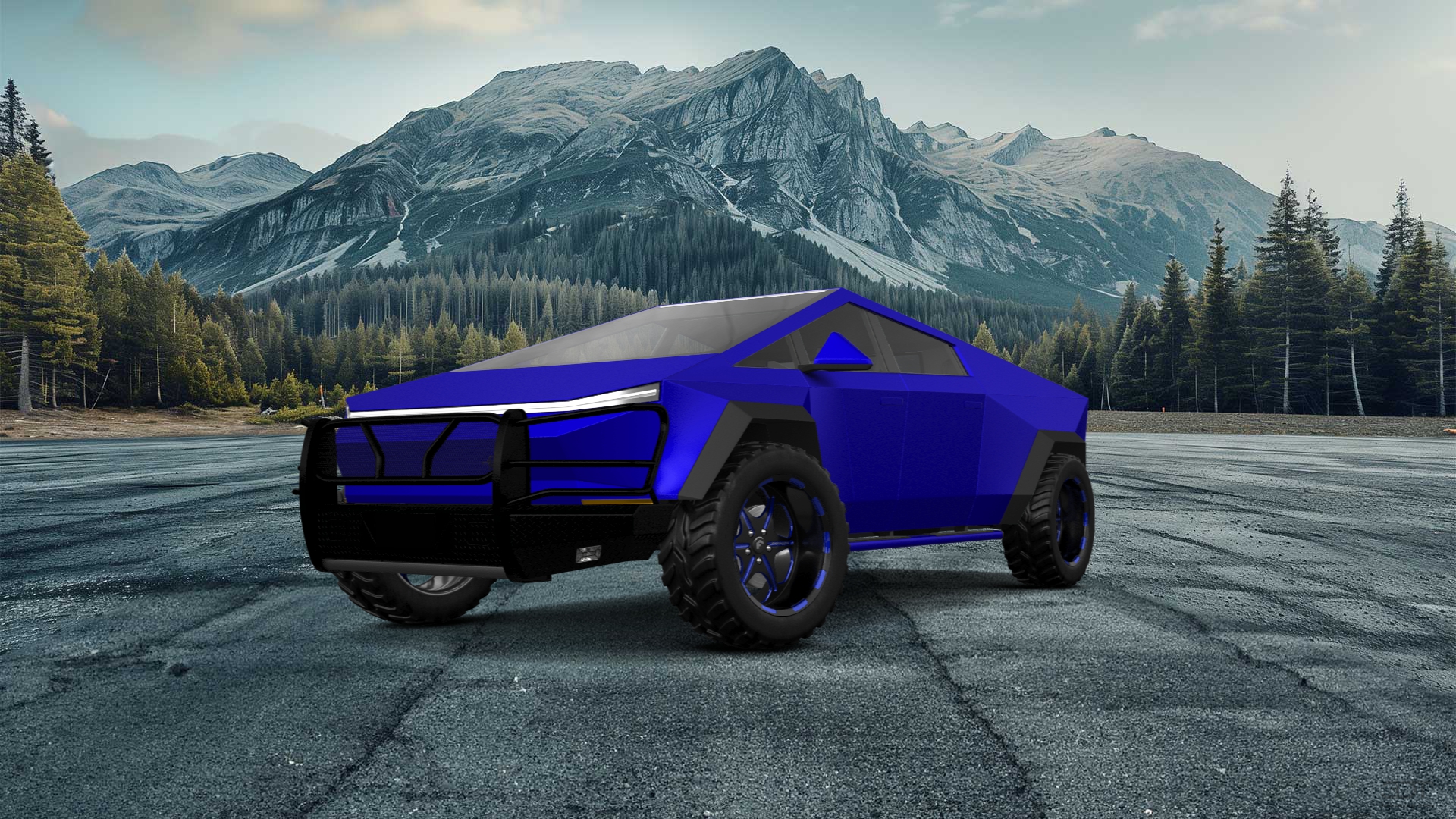 Tesla Cybertruck 2021 — 39 modifications by ZAEWAY96 | 3DTuning