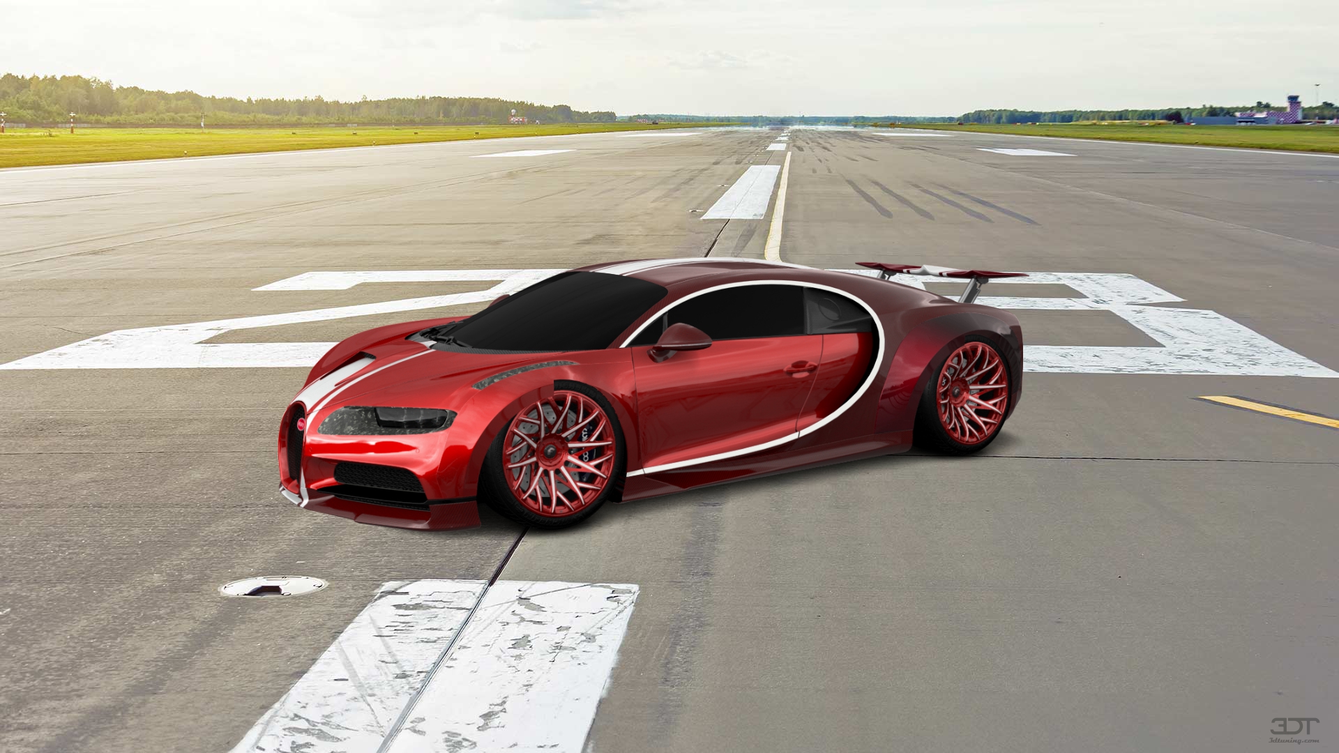 Christian Général Jnaty Rmth's custom Bugatti Chiron 2016 | 3DTuning