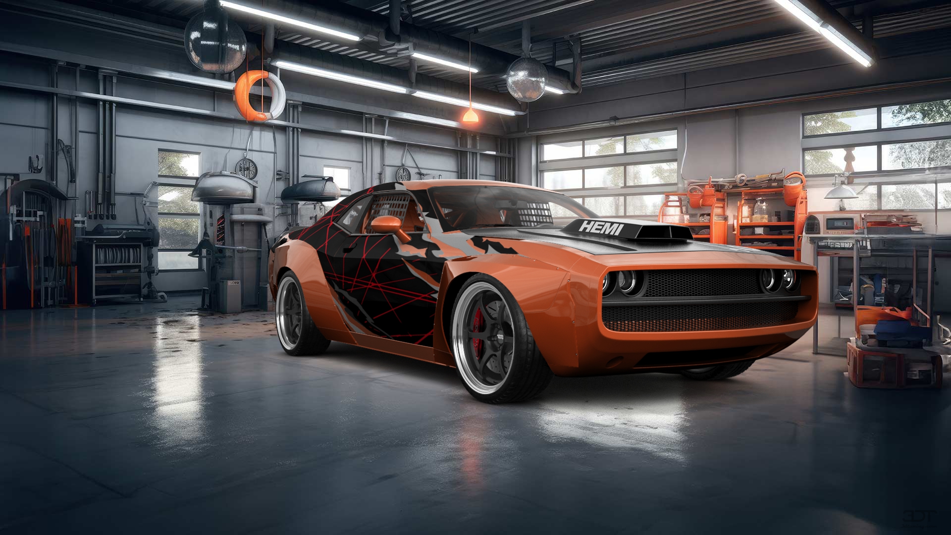 Hellburn's Car Garage | 3DTuning
