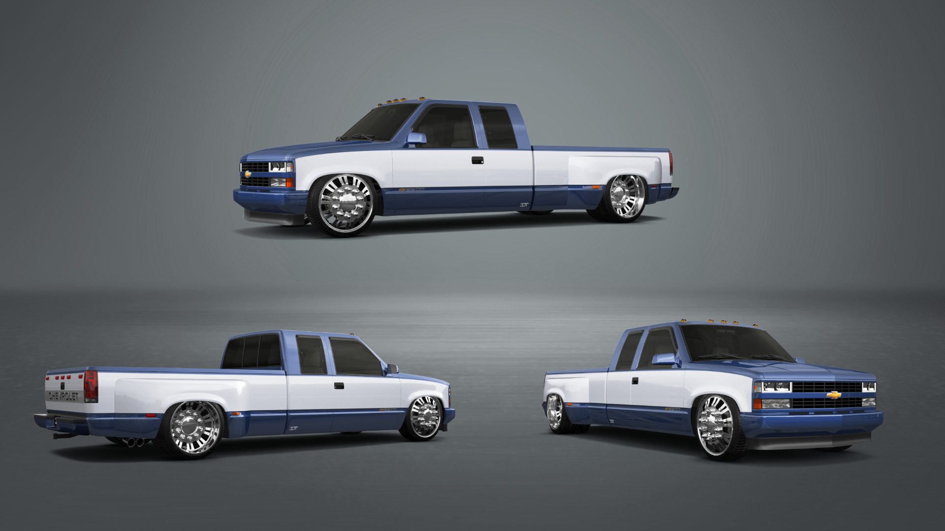 Chevrolet K3500 Extended Cab 1988 — 45 modifications by Tatorey Beck II ...