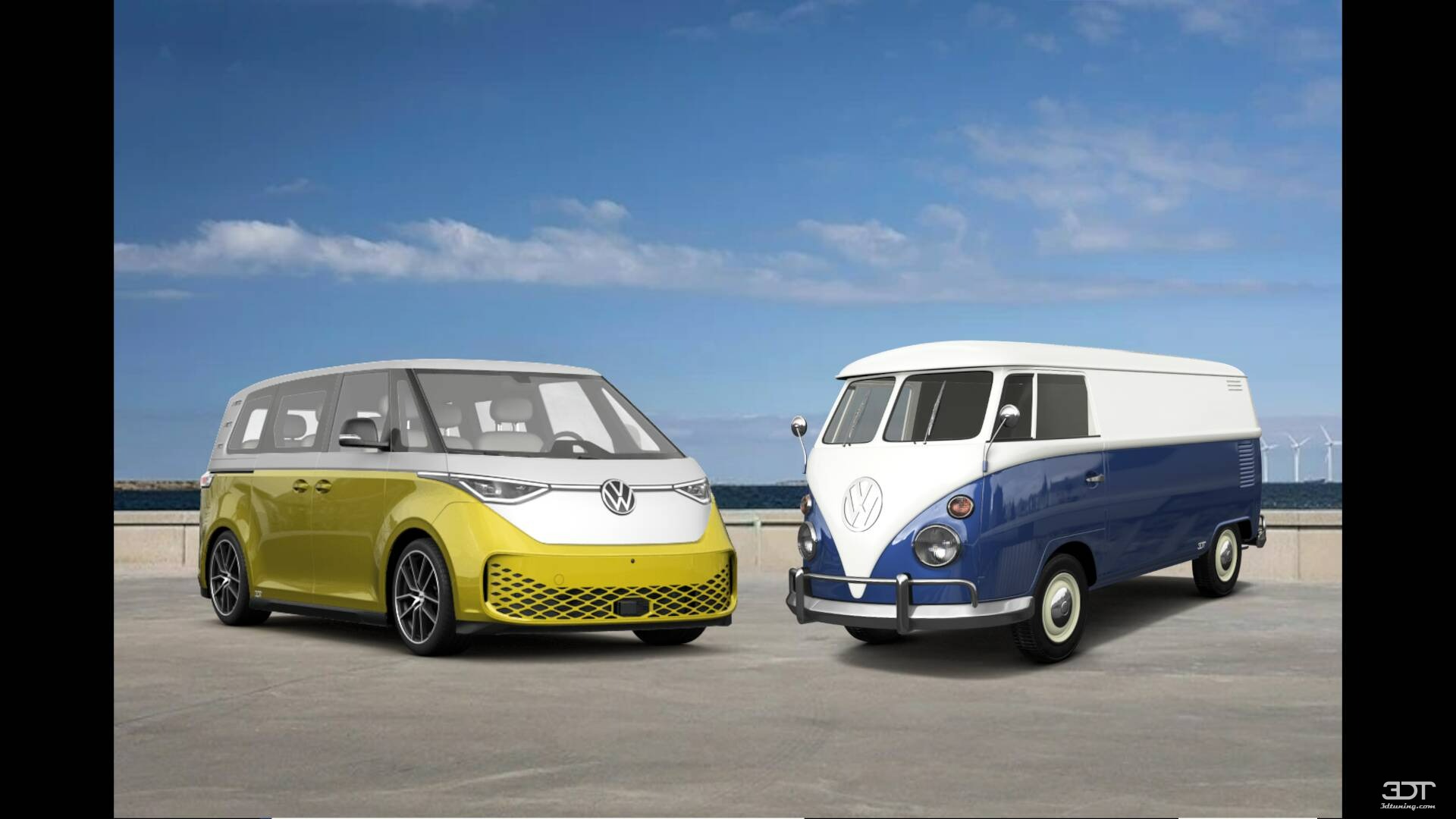Volkswagen T1 1950 — tuning project by UnbrakeabIe | 3DTuning