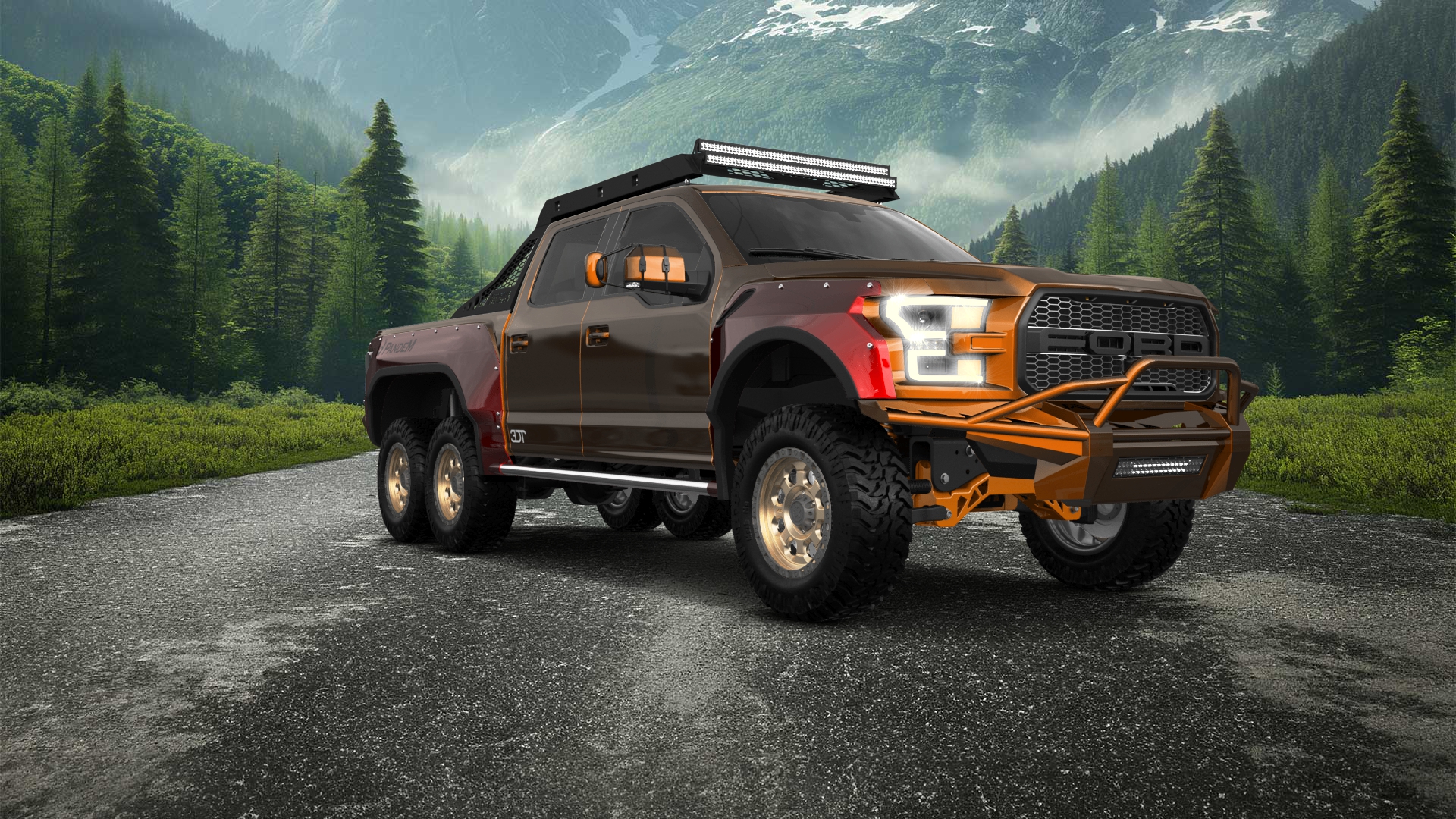 Unique Car Creations in the 3DTuning Gallery