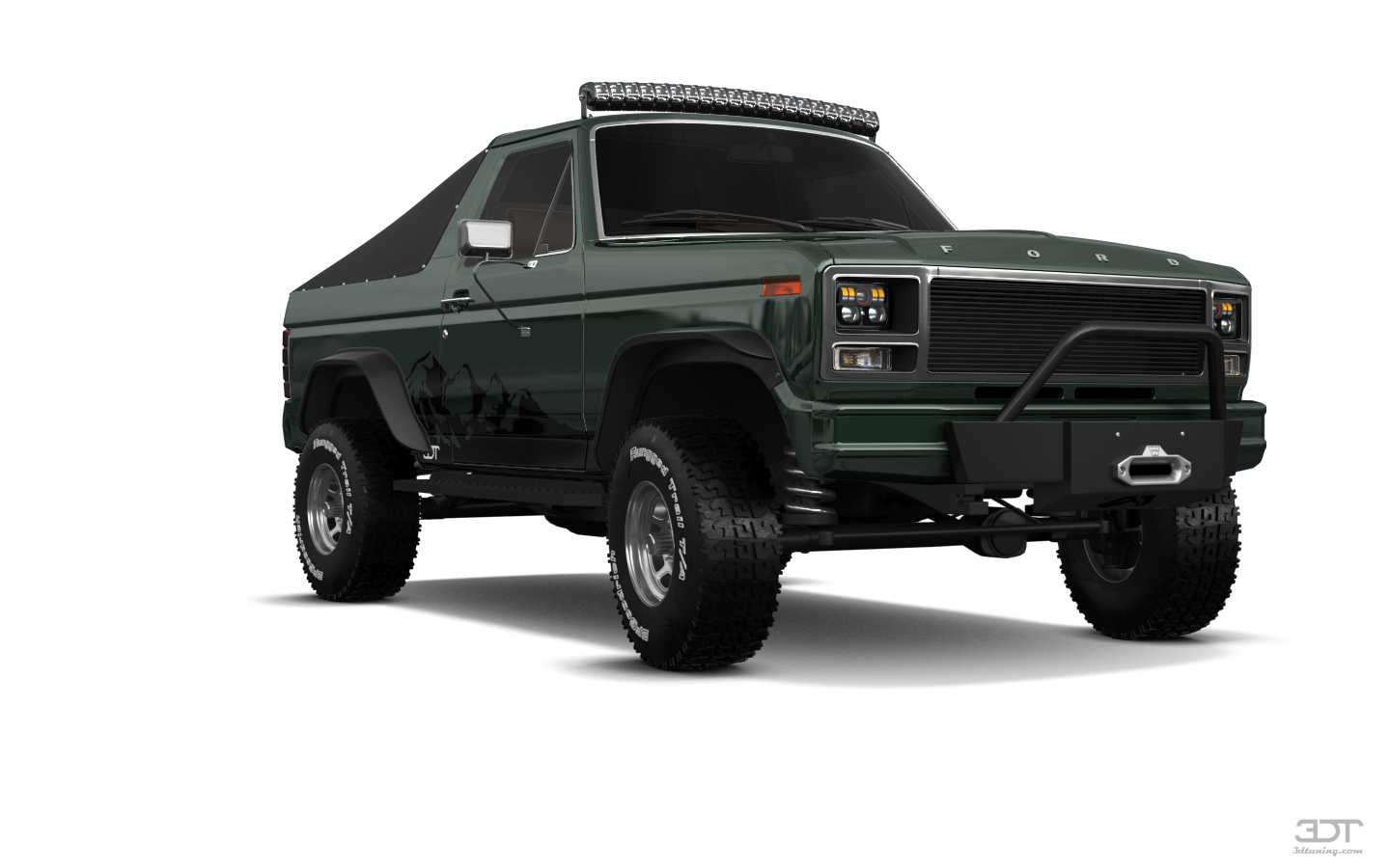 Ford Bronco 3 Door SUV 1980 tuning