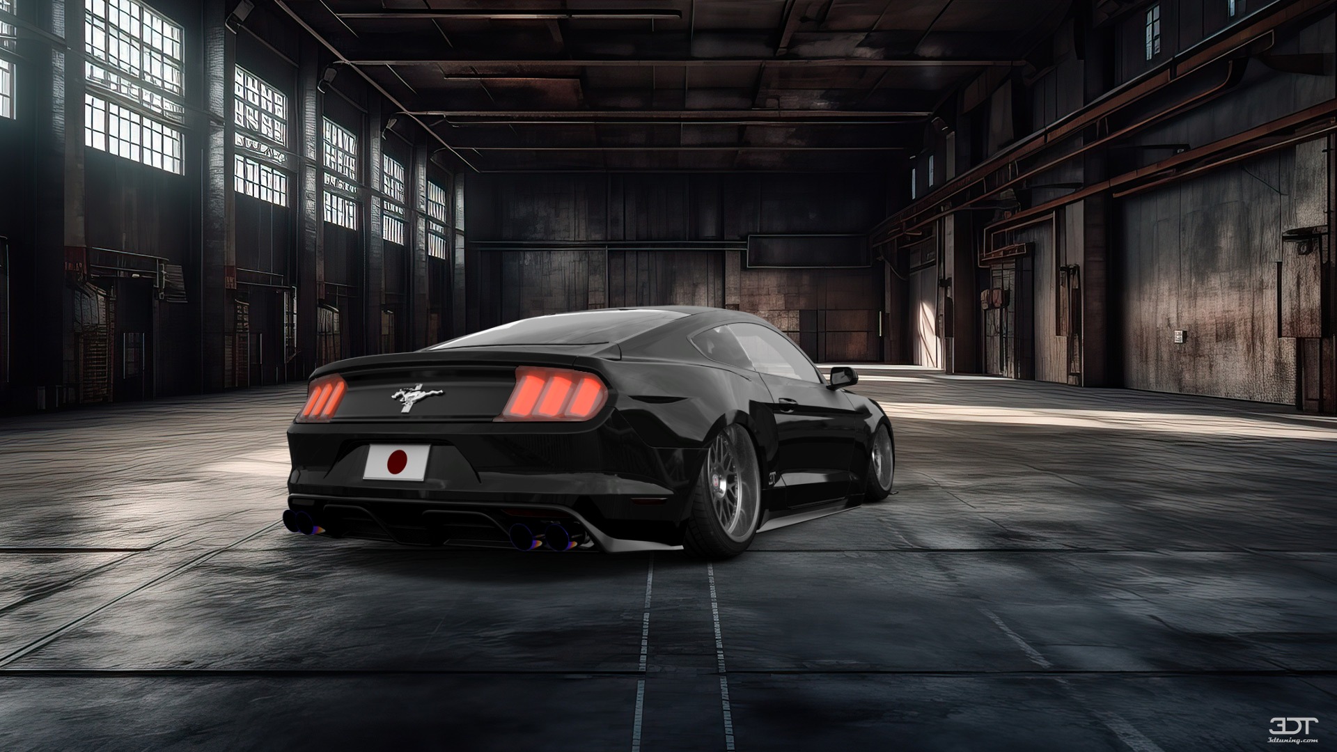Mustang Gtr Black Fire