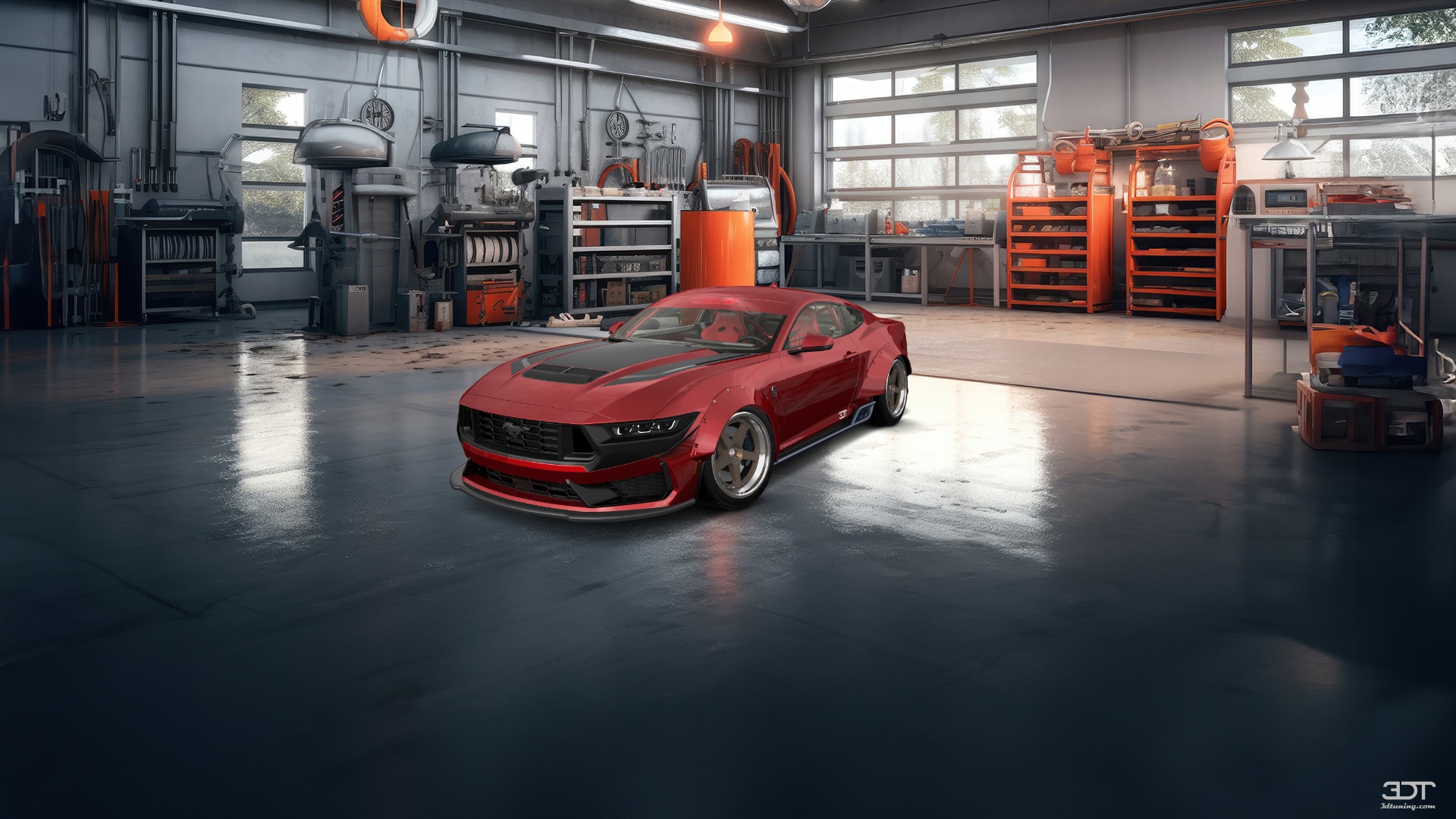 Custom Ford Mustang 2024 2 Door Coupe by 3DT-Share-82 | 3DTuning