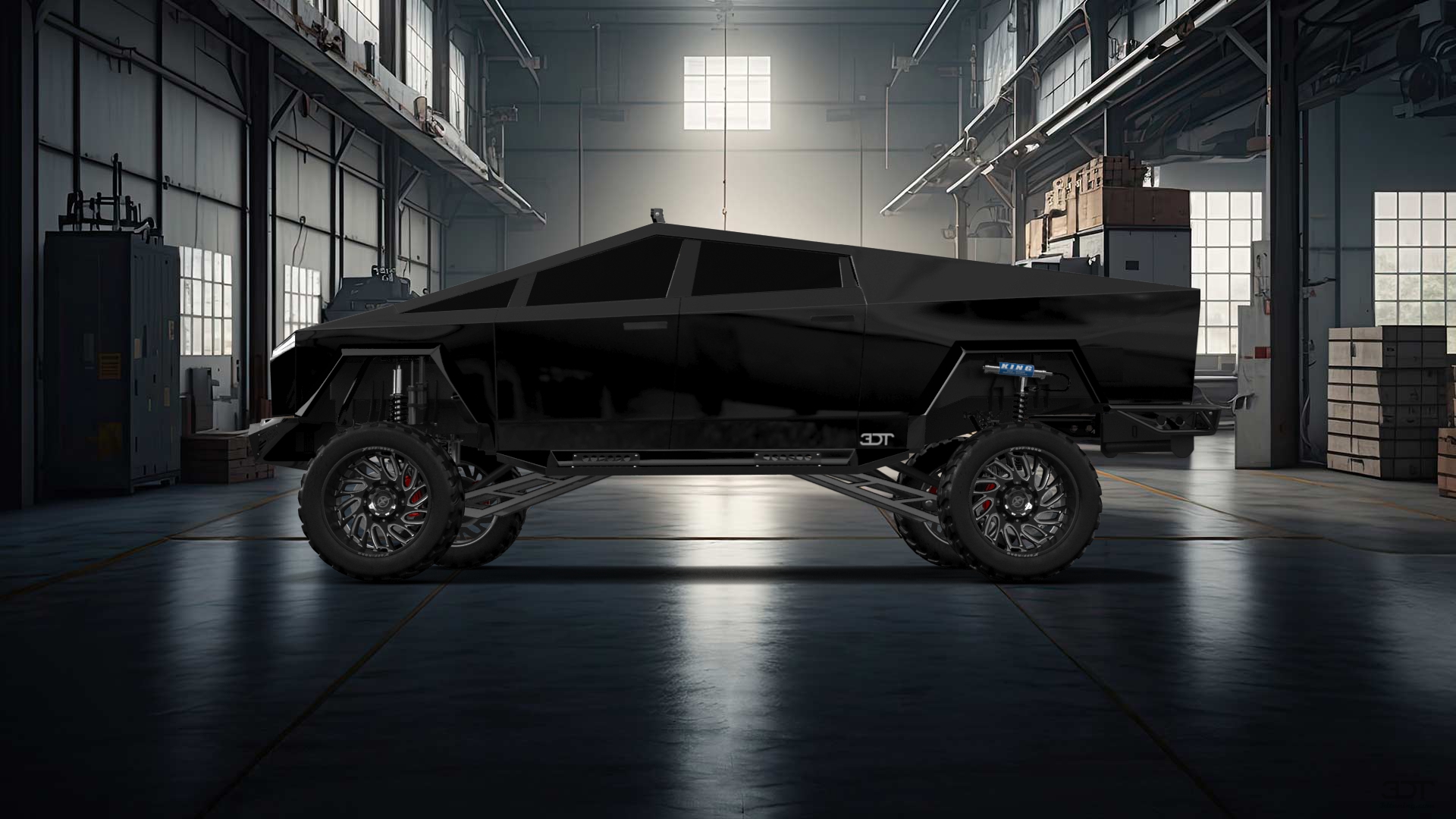 Tesla Cybertruck 2021 — dave gutshall's build with 38 parts | 3DTuning