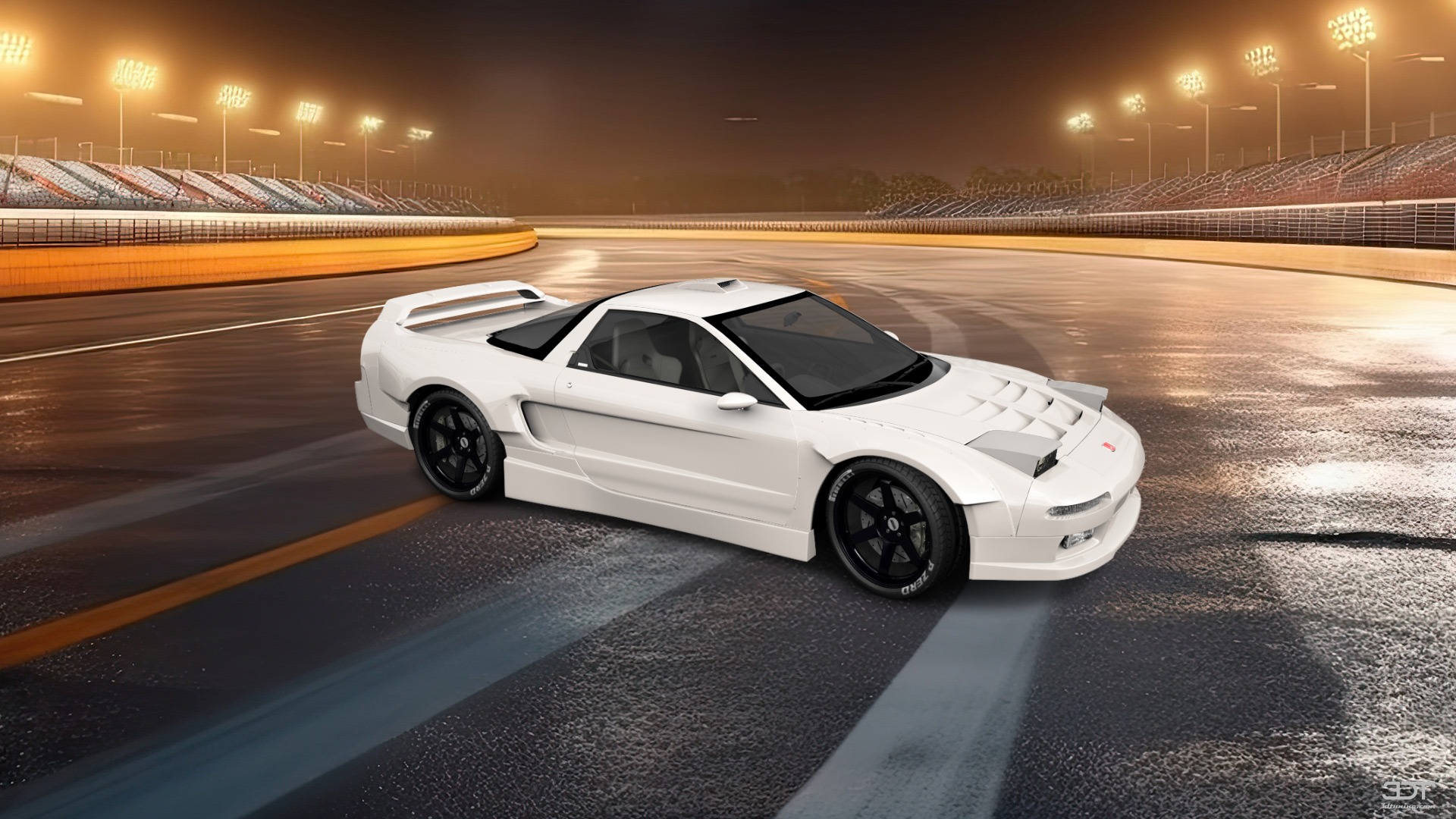 Honda NSX 1990 — featuring Tops, Headlights, Rear Bumper by Cameron ...
