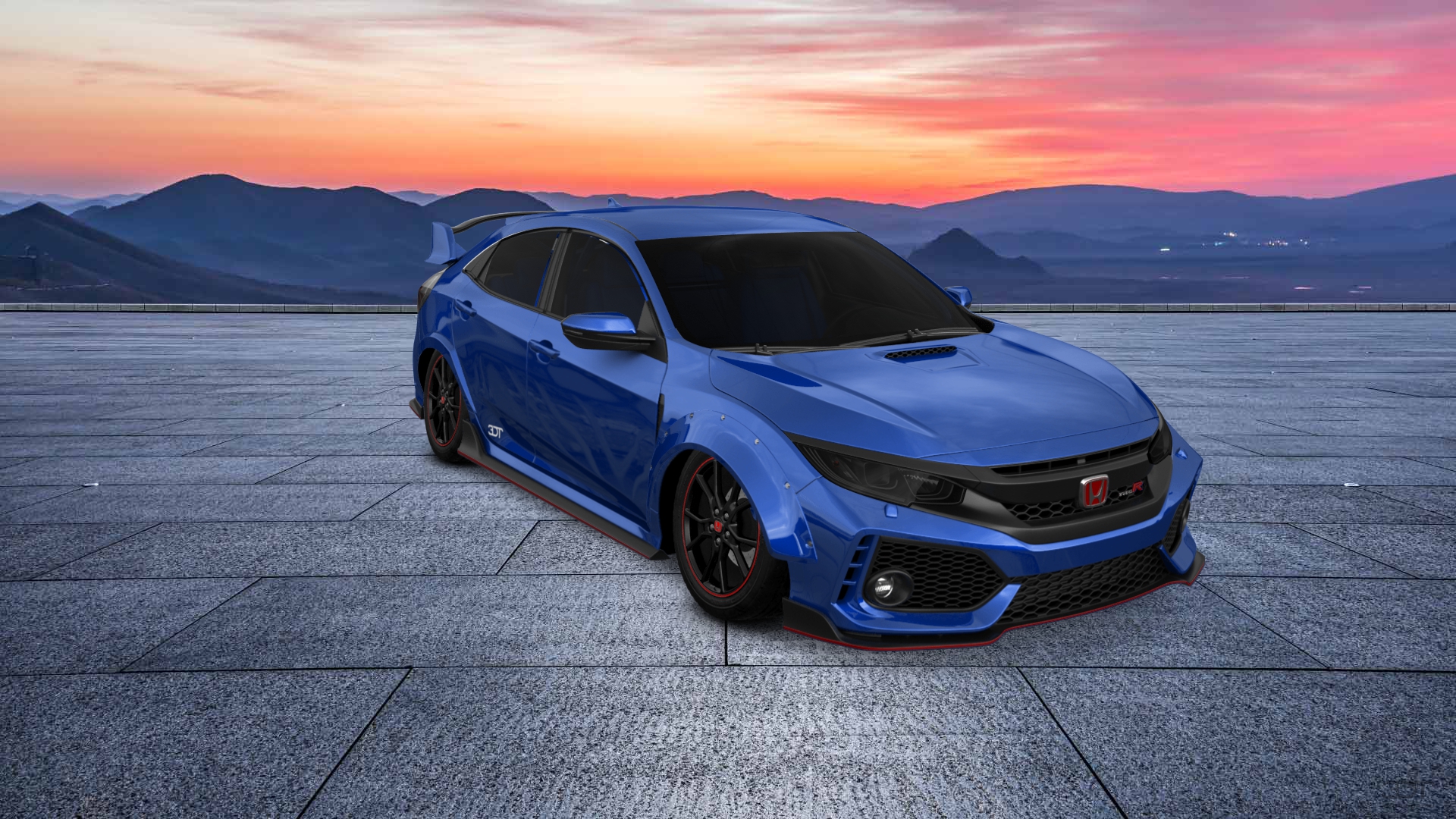 OrdinaryEnsign72486's custom Honda Civic 2018 | 3DTuning