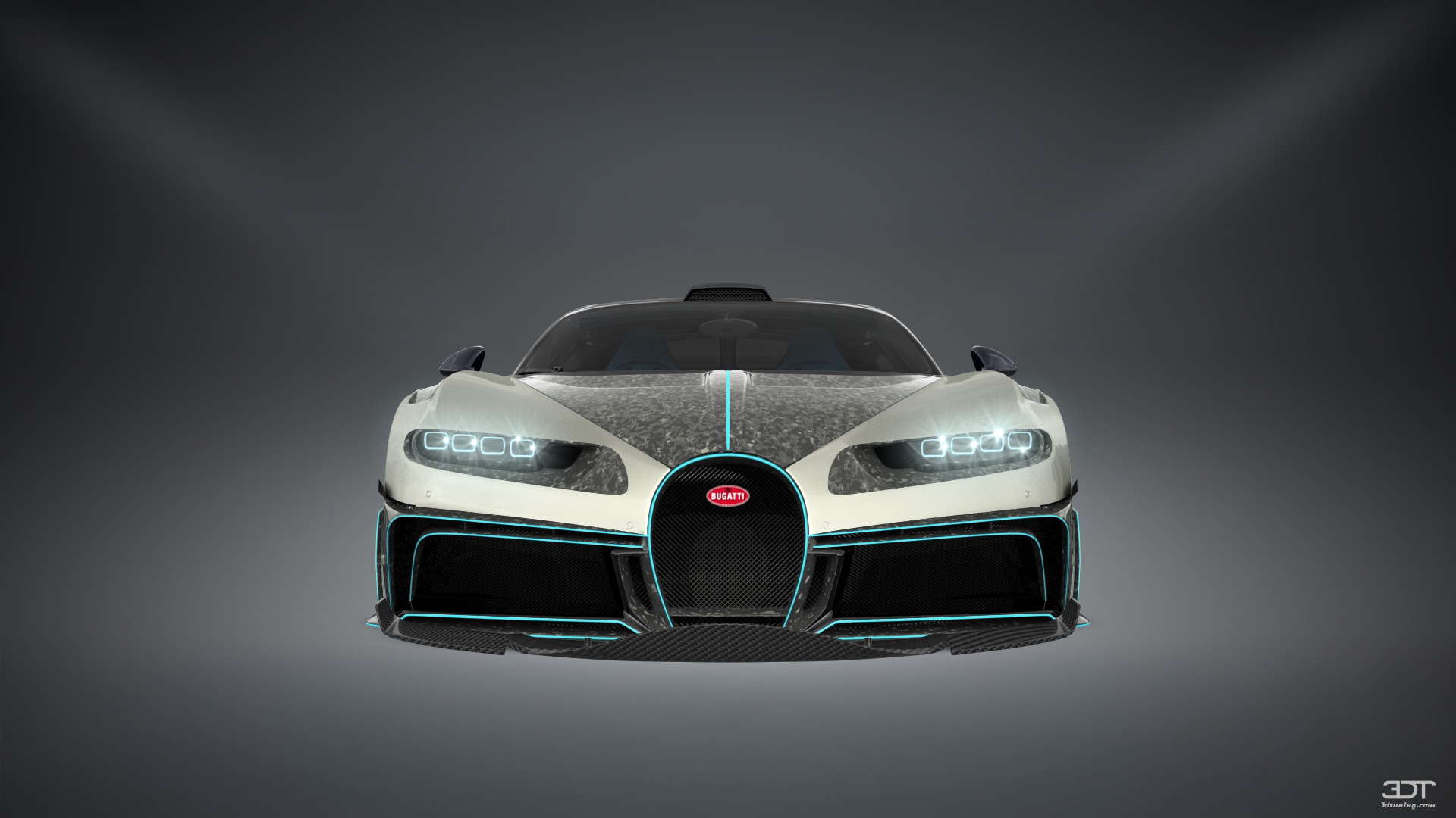 ivan castro castillo's 2016 Bugatti Chiron custom build | 3DTuning