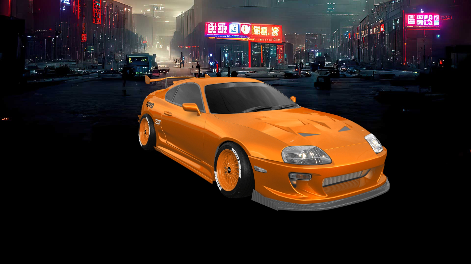 Toyota Supra 2000 — tuning project by Supercow1907 | 3DTuning