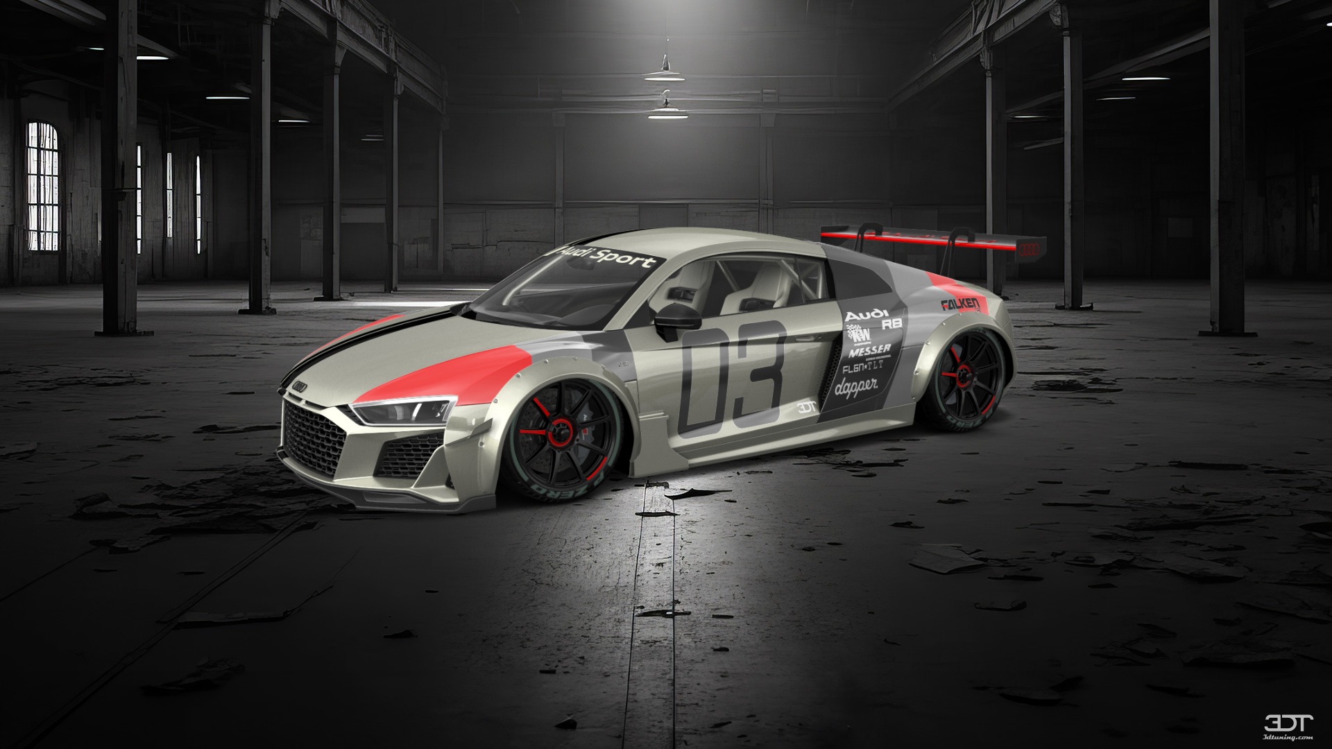 Audi R8 2019 — the_king_of_tuning99's build with 56 parts | 3DTuning