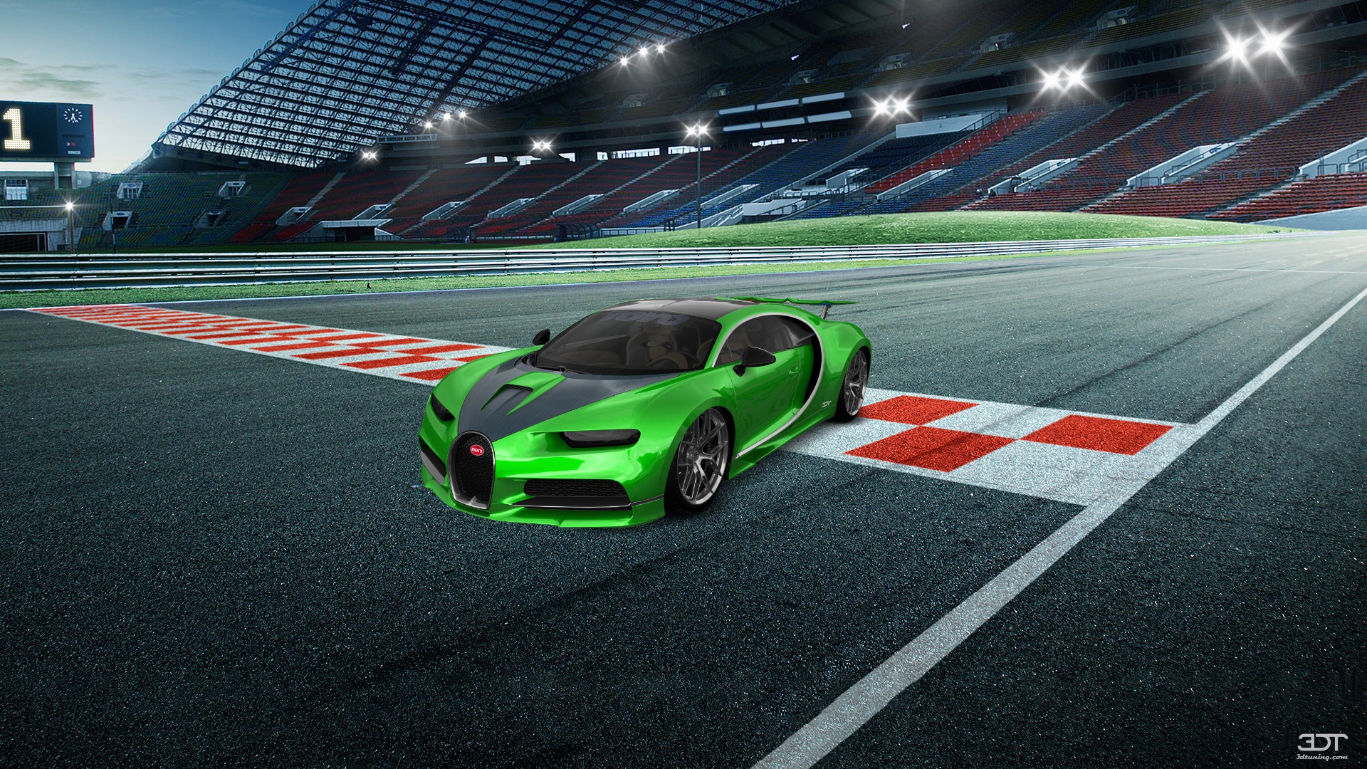Bugatti Chiron 2016 — 40 modifications by the_flying_snake | 3DTuning
