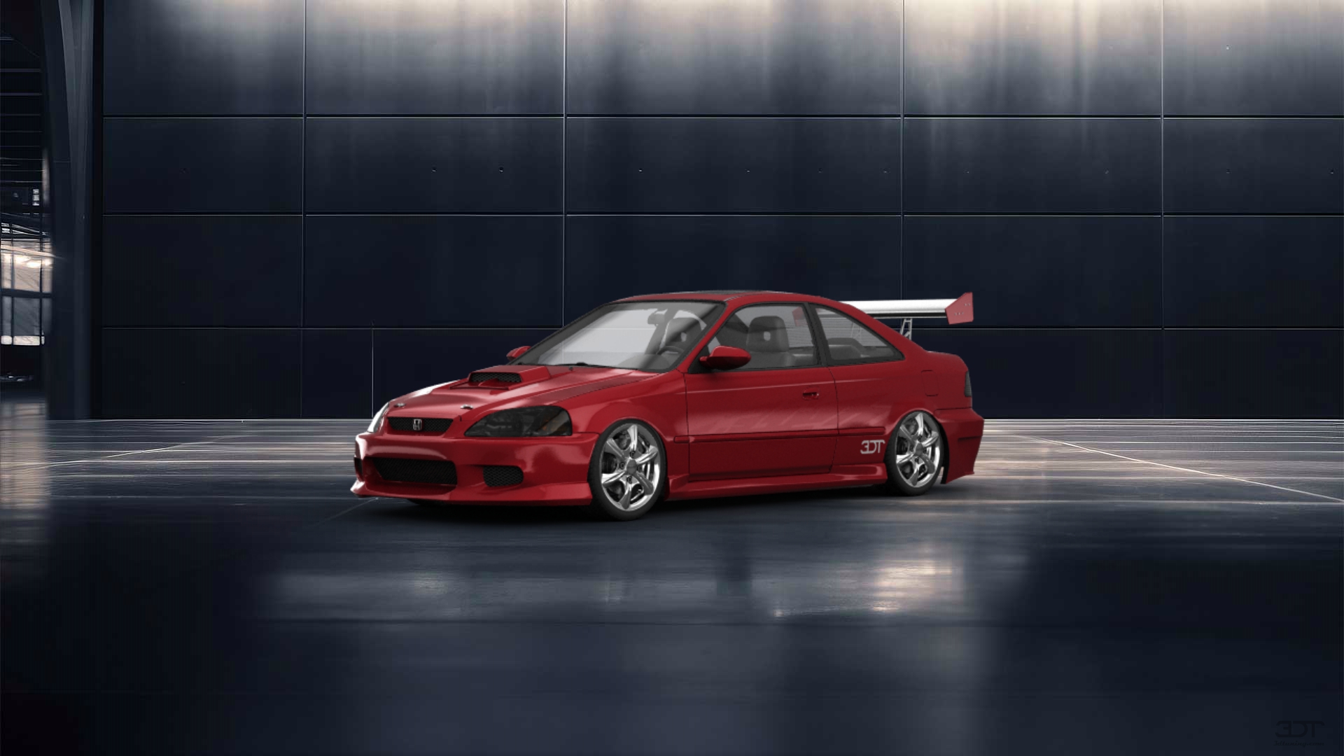Honda Civic Si 1999 — 22 modifications by wucon | 3DTuning