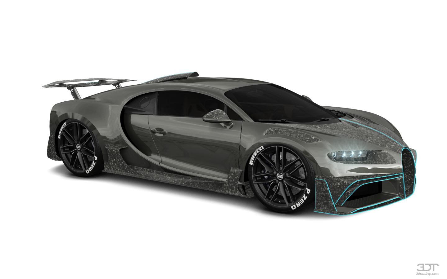 Bugatti Chiron 2 Door Coupe 2016 tuning